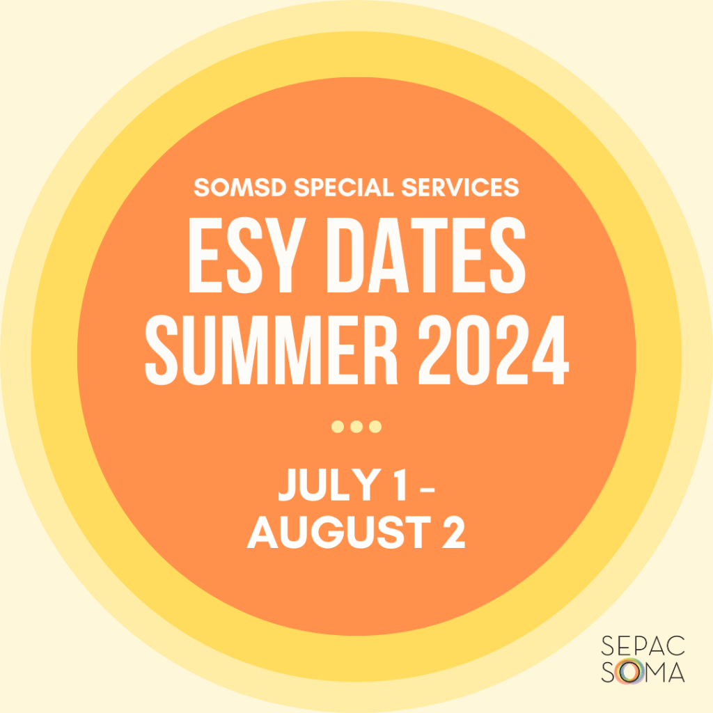 SEPAC SOMA – Special Education Parent Advisory Committee | South Orange ...