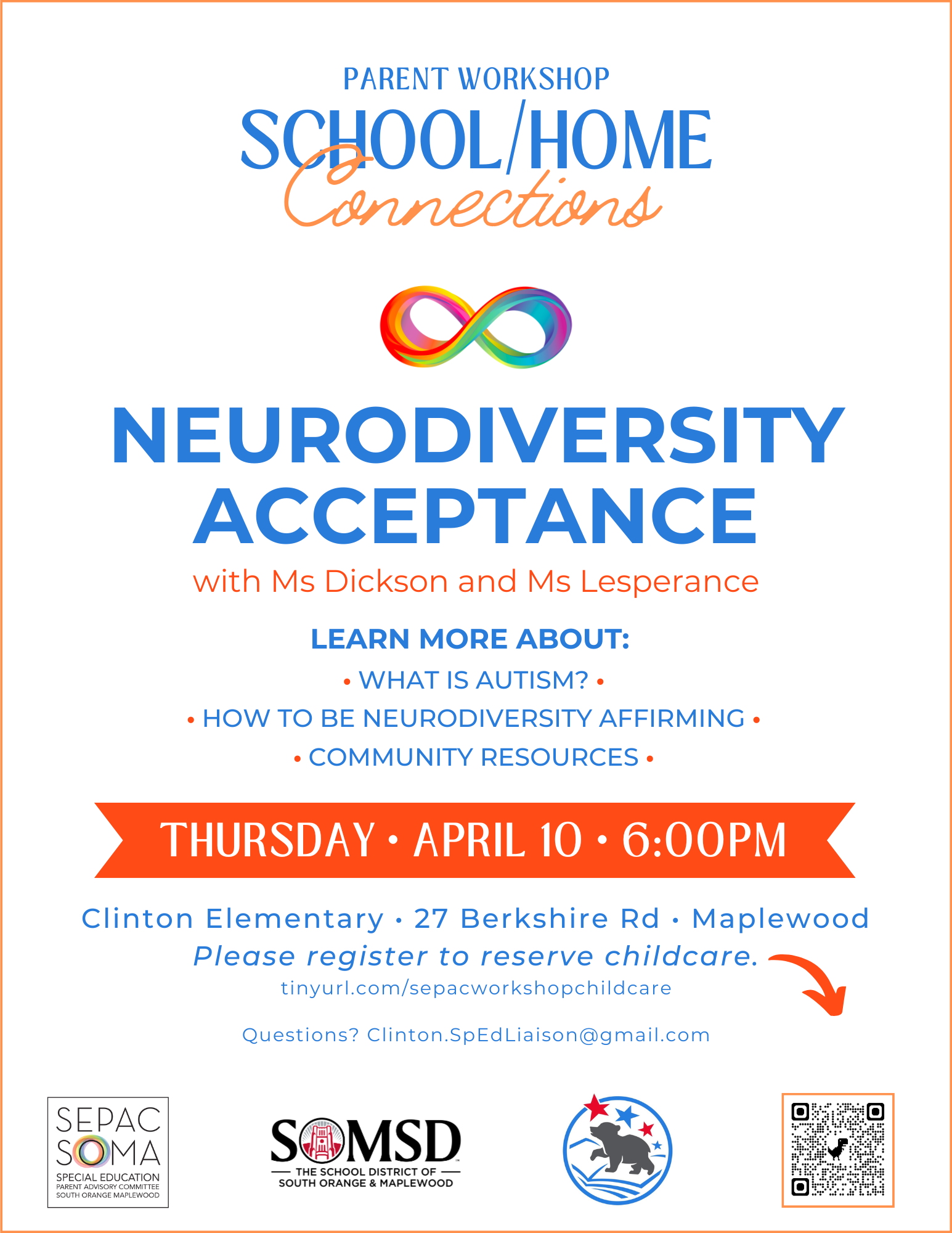 Workshop: Neurodiversity Acceptance, April 2025 – SEPAC SOMA
